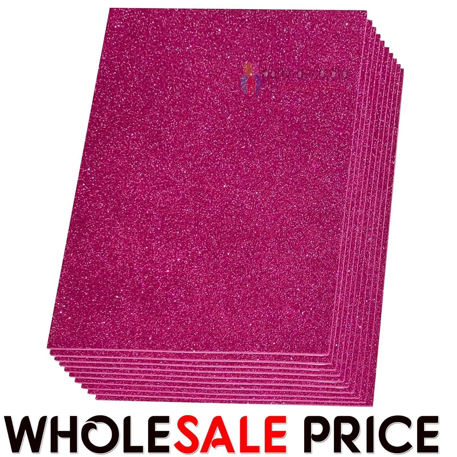 10-100 PCS A4 Glitter Premium Quality 12 Colours Arts Crafts foam ...