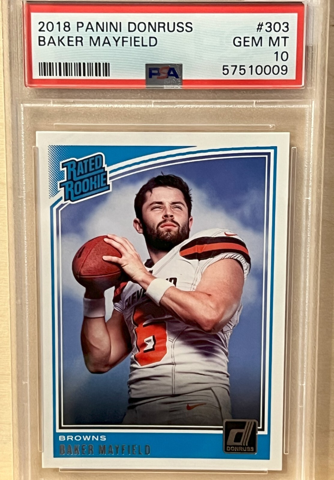 Baker Mayfield 2018 Donruss #303 Base Price Guide - Sports Card Investor