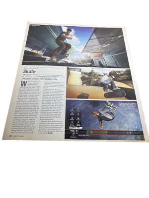 Skate The Search For Animal Chin Article Color Magazine Print Ad | eBay