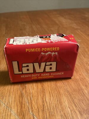 NOS LAVA Bar Soap 4.0 Oz Heavy Duty Pumice-Powered Hand Cleaner Oil ...