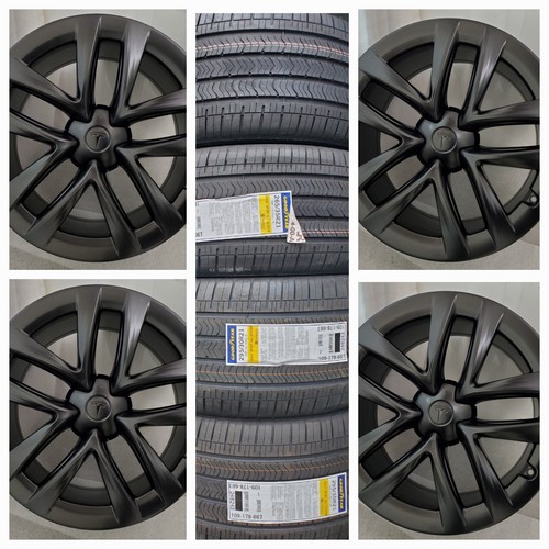 NEW OEM Tires Tesla OEM 21" Model S Plaid Wheels Rims + TPMS COMPLETE ...