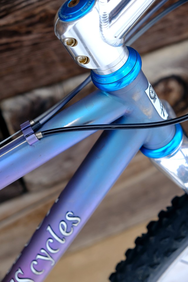 Early Moots Rigormootis Anodized 17" Mountain Bike Hardtail Titanium ...