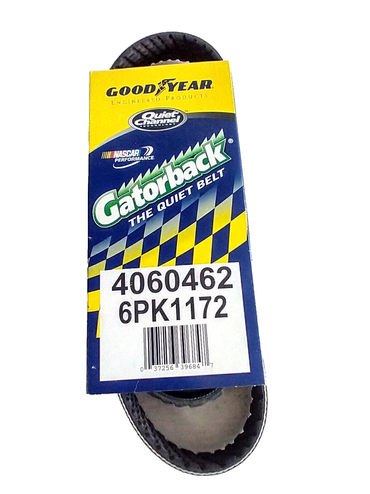 Serpentine Poly-V The Quiet Belt GOODYEAR GATORBACK 4060462 | eBay