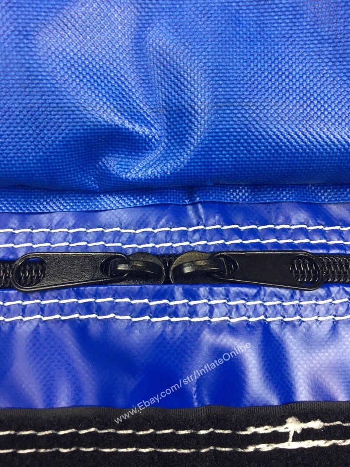 Bounce House Deflation Zipper 30 inch Blue DIY Inflatable Slide ...