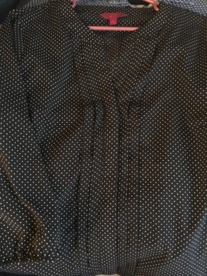 212 Collection Blouse, Black, Mini Polka Dot, EUC | eBay