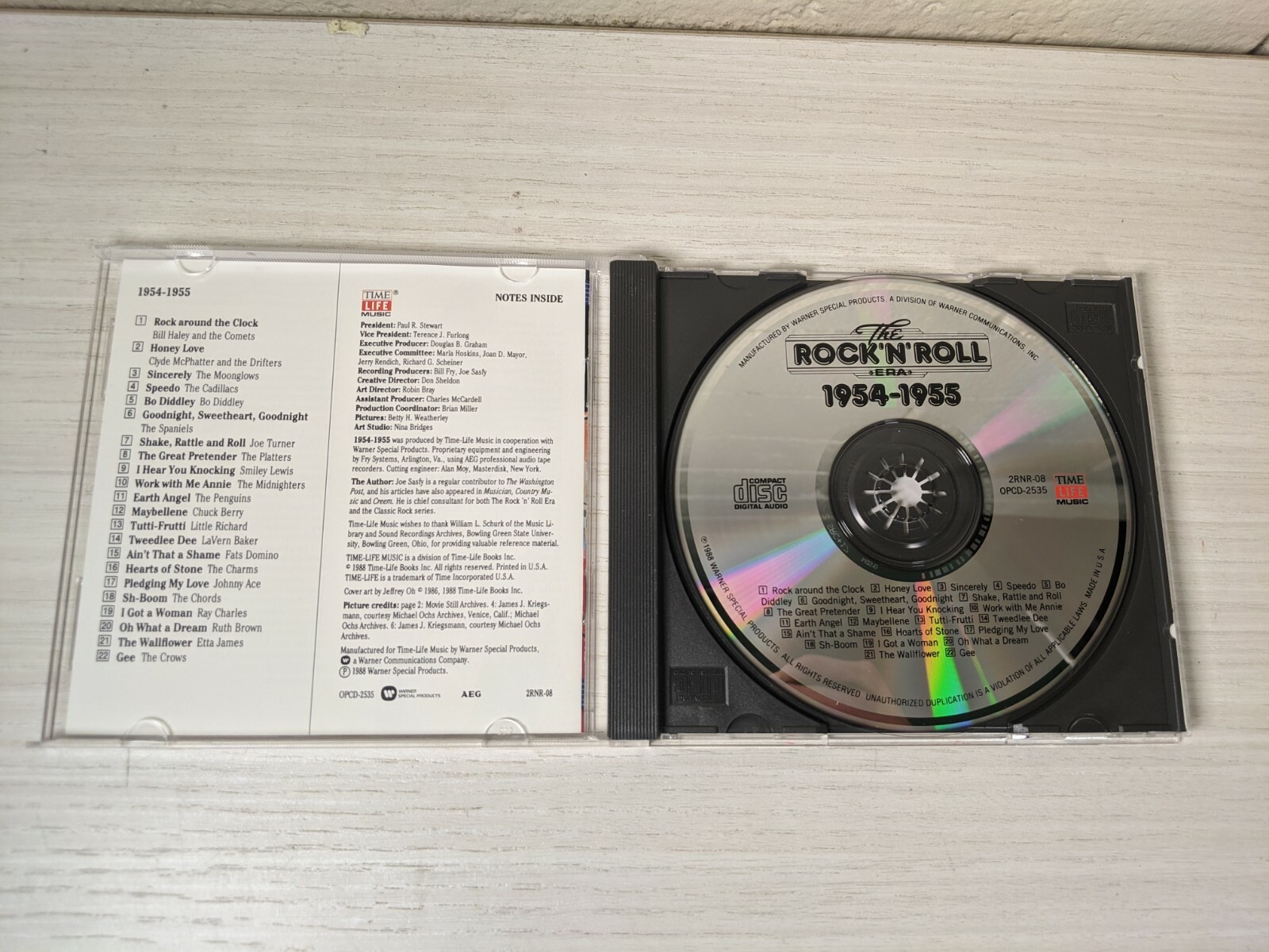 Time-Life Rock 'N' Roll Era CD 1954 - 1955 Compilation A+ Shape CD IS ...