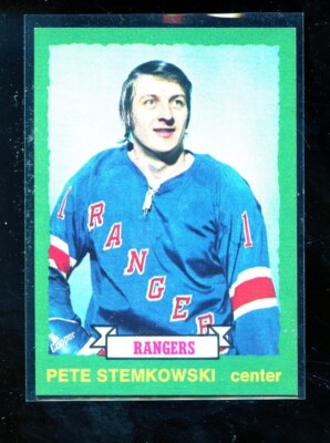 1973-74 O-PEE-CHEE #217 PETE STEMKOWSKI RANGERS NM E022457 | eBay