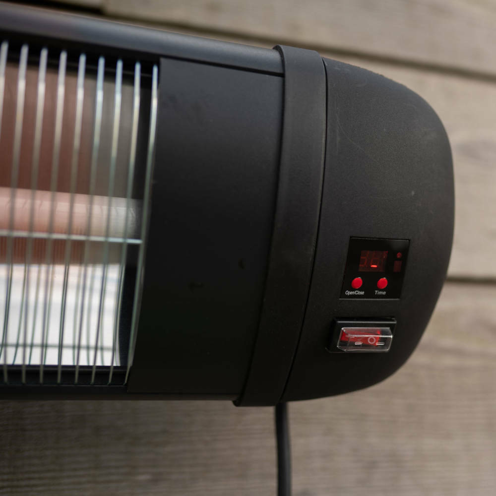 Firefly 2kW Electric Patio Heater Infrared Wall Outdoor Garden with ...