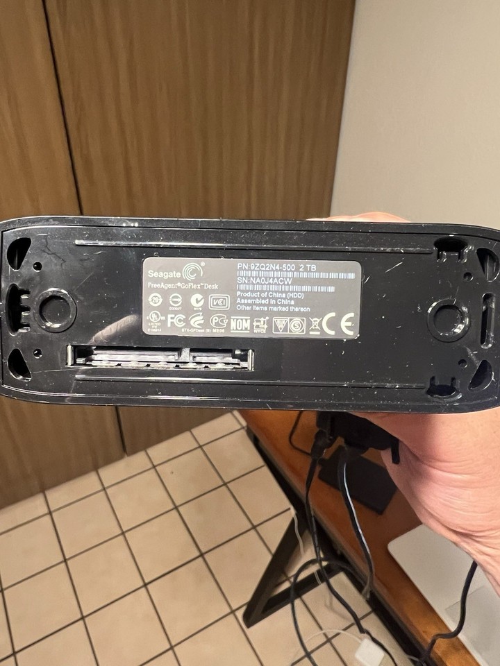 Seagate FreeAgent GoFlex Desk 2TB Ext Hard Drive 9ZQ2N4-500 | eBay