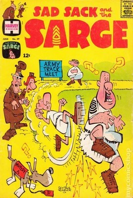 Sad Sack and the Sarge #49 VG 1965 Stock Image Low Grade | eBay UK