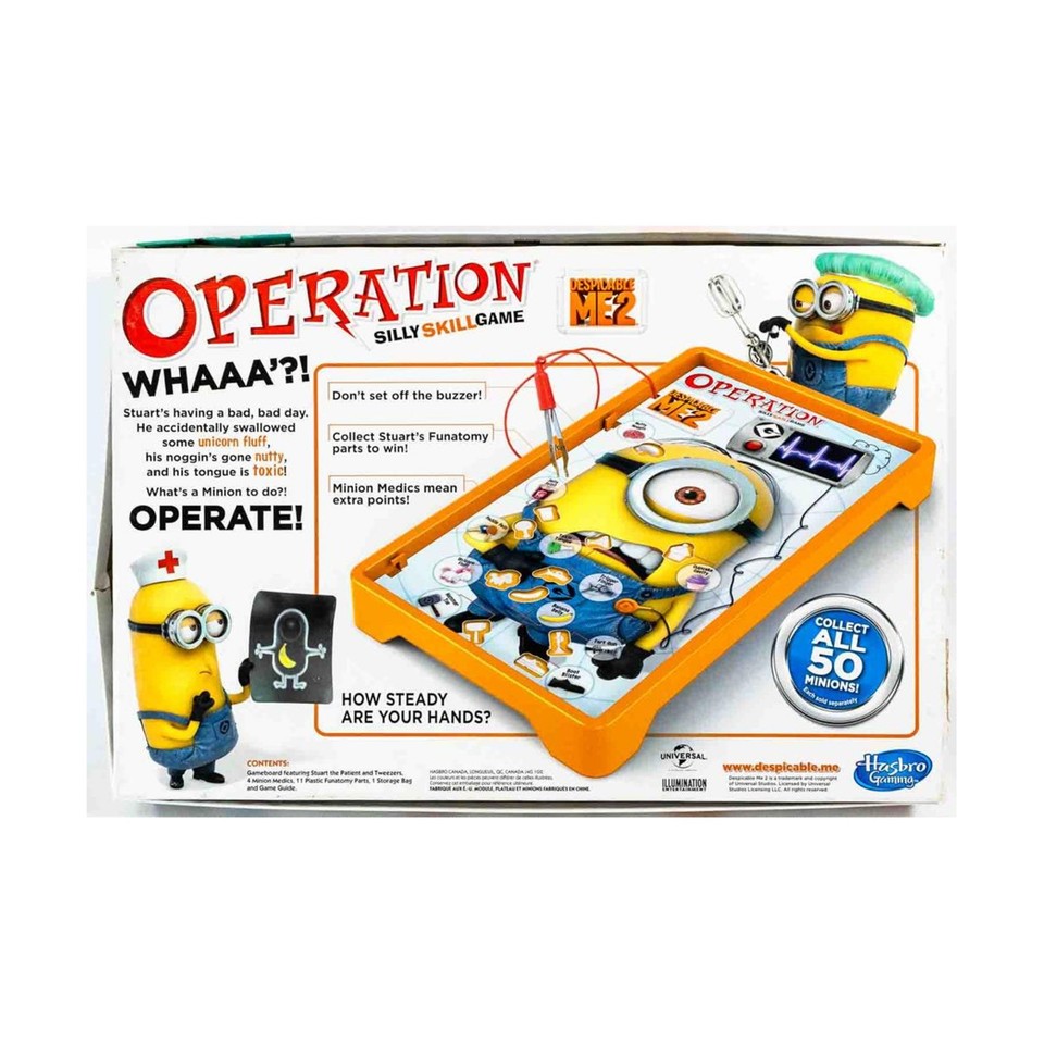 Hasbro Boardgame Operation - Despicable Me 2 Box Fair/EX 653569839064| eBay