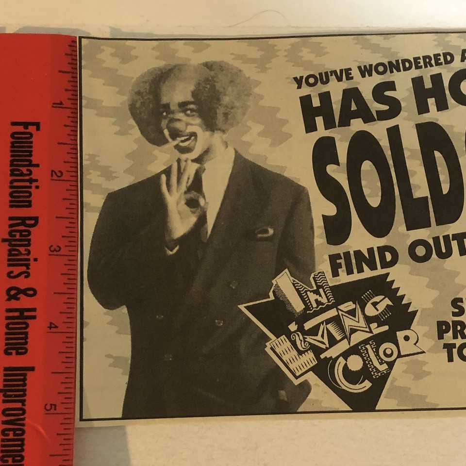 In Living Color Tv Series Vintage Print Ad Damon Wayans Jim Carrey ...