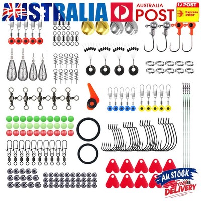 187pcs Fishing Tools Accessories Kit Set Fishing Set Carp Fishing ...