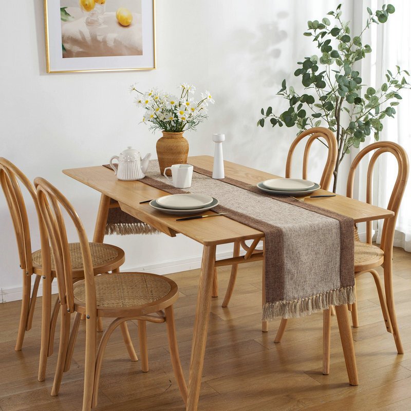 Linen Table Runner Placemat Long Table Cover Dining Party Kitchen Home ...