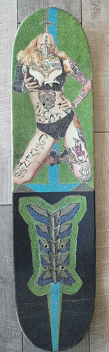 Zero Tommy Sandoval skateboard deck custom grip tape santa powell ...