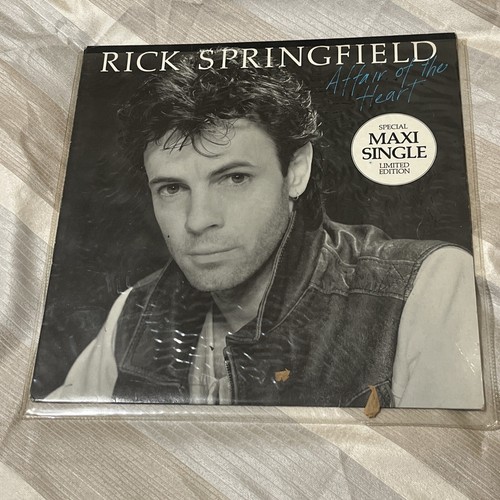 Rick Springfield - Affair of the Heart 12" Maxi Single 1983 Australian ...