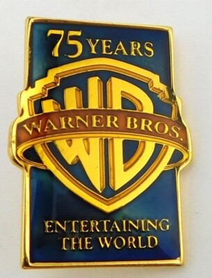 WARNER BROS. STUDIO STORE Guild Member Enamel Pin 75 Year Anniversary ...