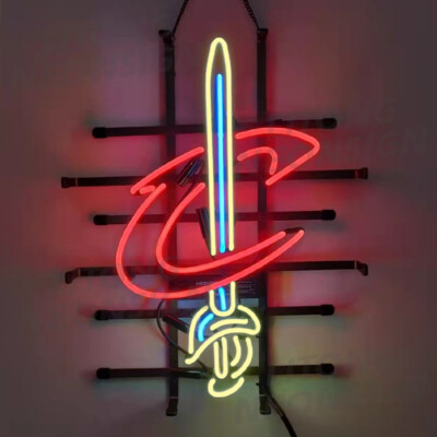 Cleveland Cavilers Neon Light Sign 19x15 Lamp Beer Bar Wall Decor ...