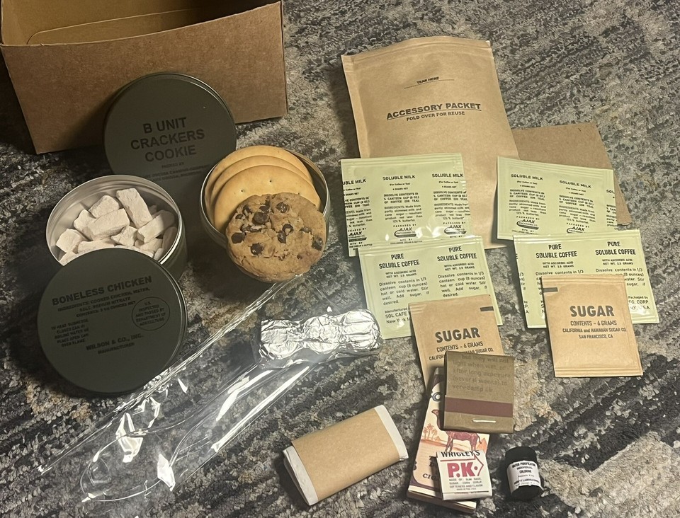 US Korean War Food Packet Individual Assault - Fully Edible ...