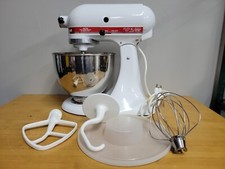 White KitchenAid KSM90 300W Ultra Power Stand Mixer for sale online | eBay