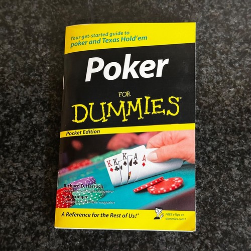 Poker For Dummies Pocket Book Edition: Learn Basic Poker & Texas Hold ...