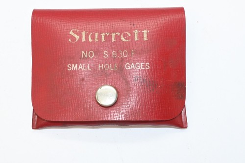 Starrett No.S 830 F Small Hole Gages .150-.500 with Pouch | eBay