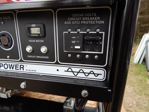 Gillette Gen Pro Generator, 7500 Watts, Honda Motor, New In Box, Pull ...