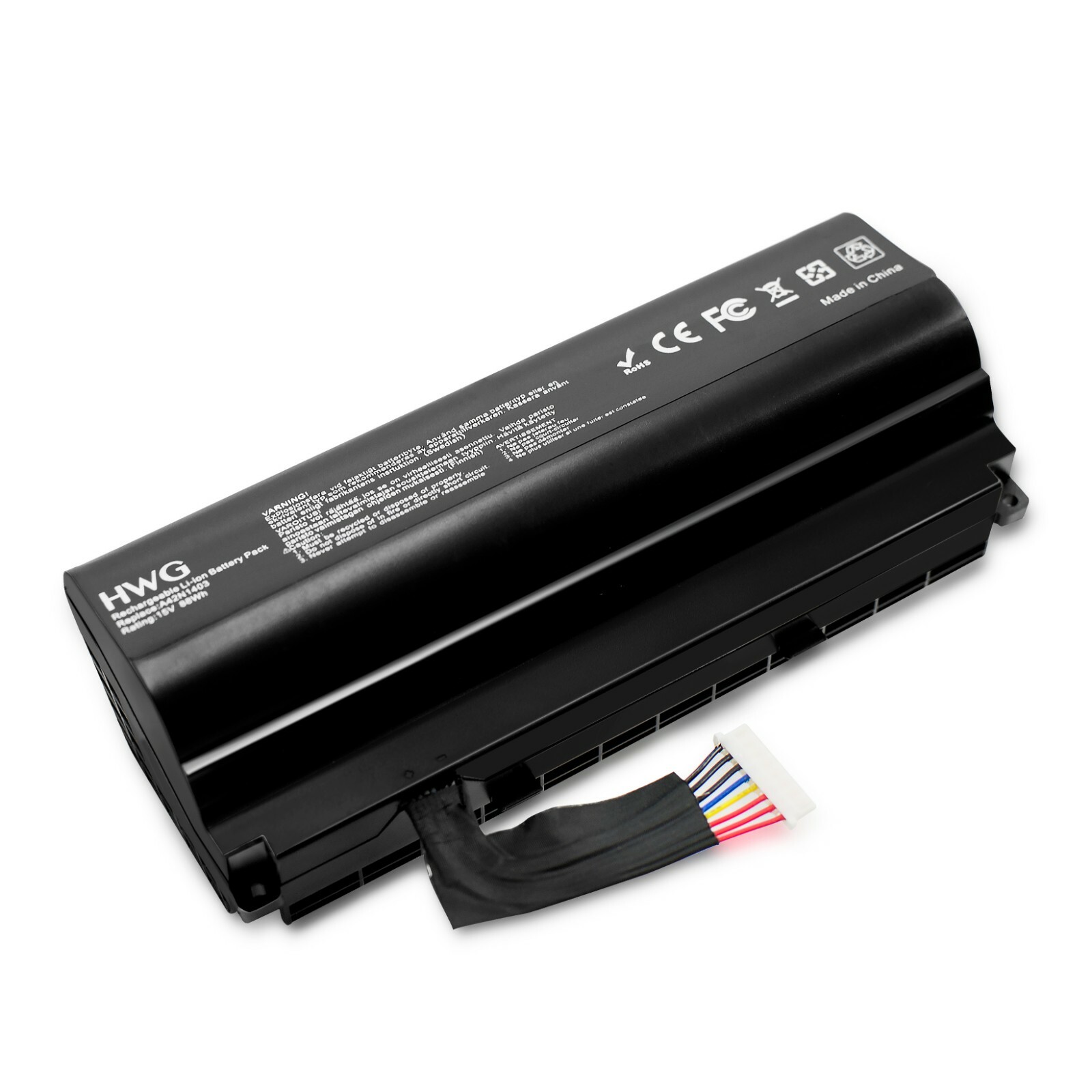 HWG A42N1403 Battery for Asus ROG G751JM G751JT GFX71 4ICR19/66-2 G751J ...
