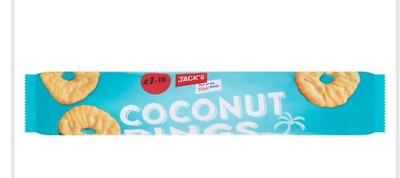 Jack's Coconut Rings 300g Case Of 12 | eBay UK