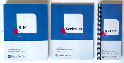 2023 Pass Perfect Series SIE Exam, Series 99 , Quick SIE Exam *LIKE A ...