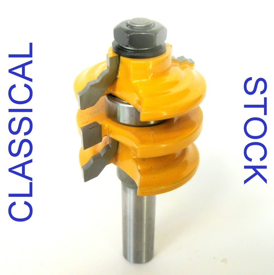 1 PC 1/2" Shank Stacked Classical Rail & Stile Router Bit sct-888 | eBay