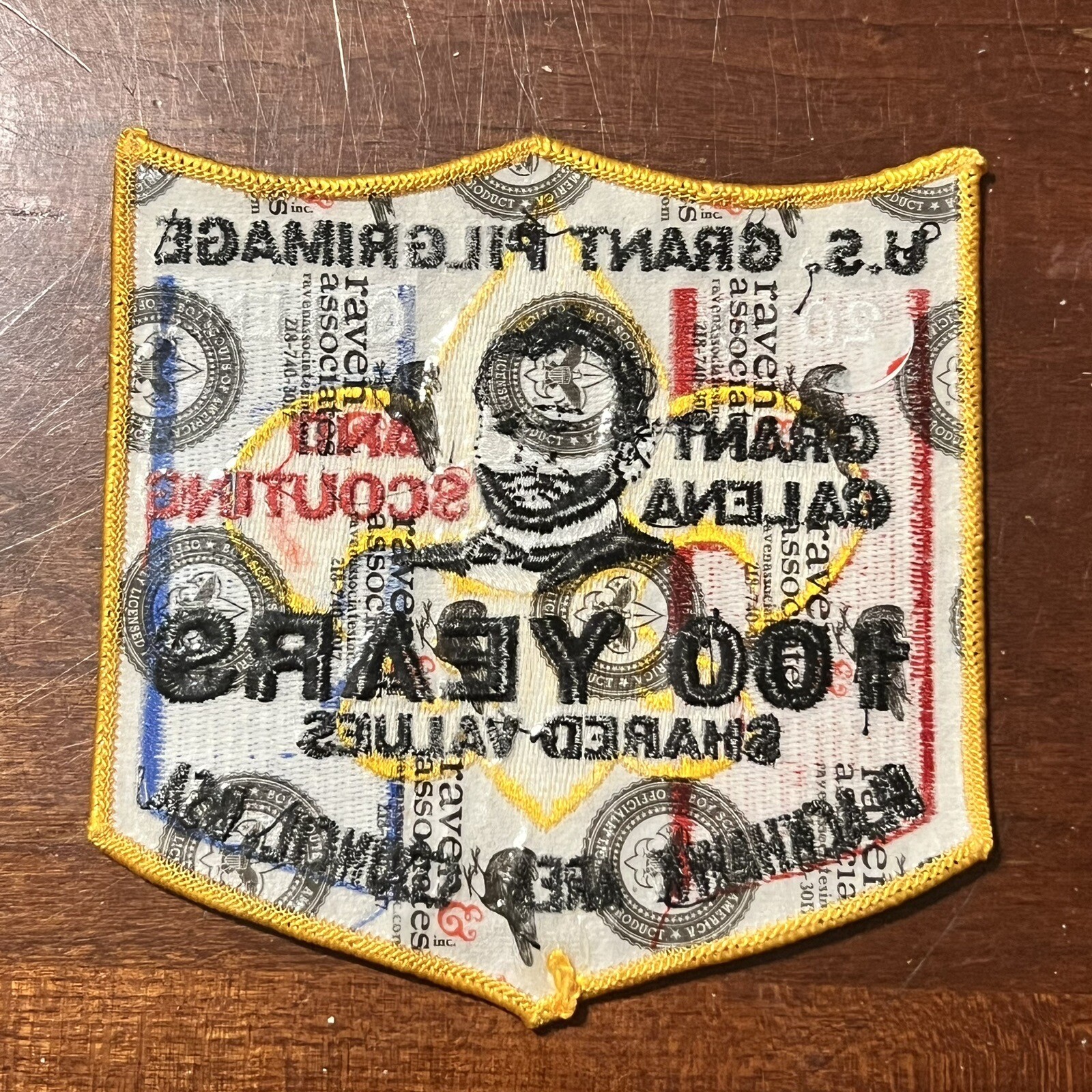 U.S. Grant Pilgrimage Patch -2010 Galena - Boy Scouts Blackhawk Area ...