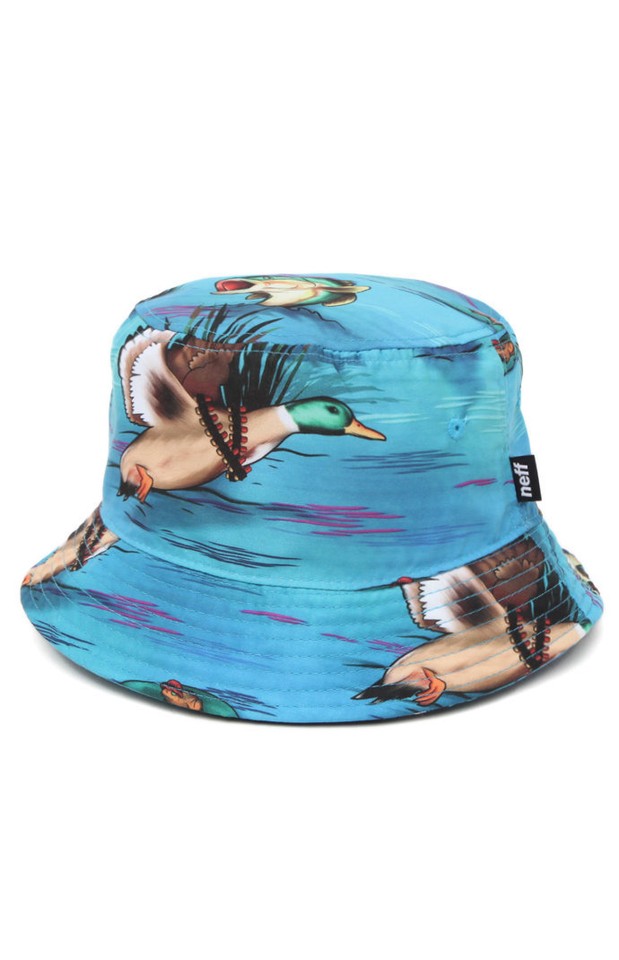 New Neff Swamp Life Duck Bucket Cap Hat | eBay