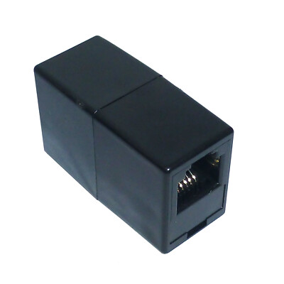 RJ12 Modular Telecoms In Line Coupler Joiner 6P6C - SENT TODAY | eBay
