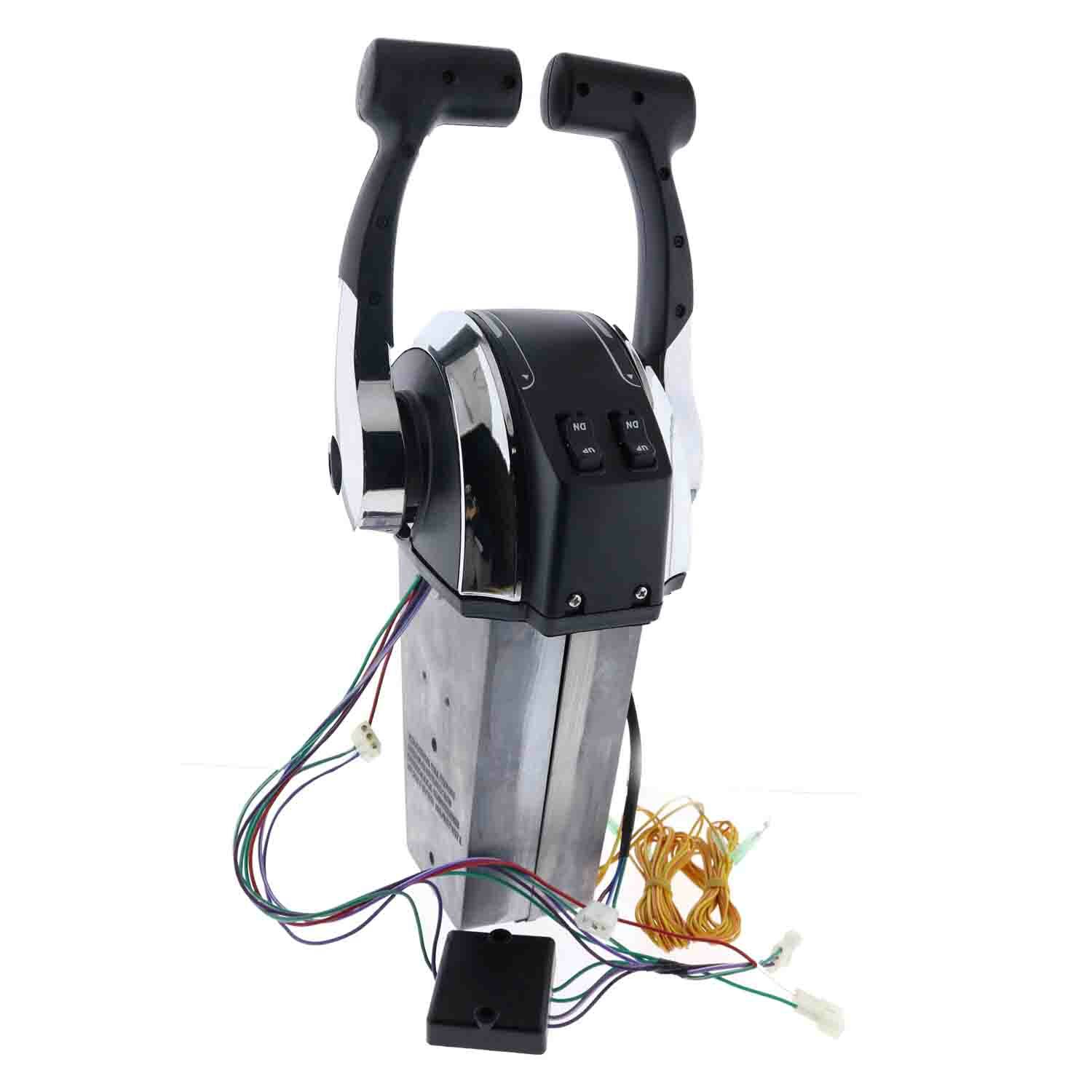 Outboard Twin Dual Remote Control for Mercury Engine Console Mount ...