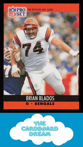 Brian Blados 1990 Pro Set #468 Cincinnati Bengals | eBay