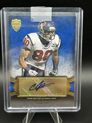 2011 Andre Johnson Topps Supreme Auto #/27 SA-AJ HOF Texans | eBay