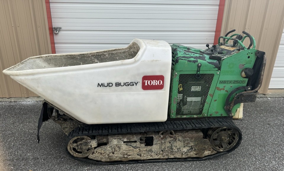 Toro MBTX-2500 Stand On Tracked Concrete Mud Dump Buggy NEW ENGINE | eBay