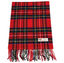 Cashmere Scarf Classic Plaid 100% - Red, Forest, Blue, Yellow - Soft ...