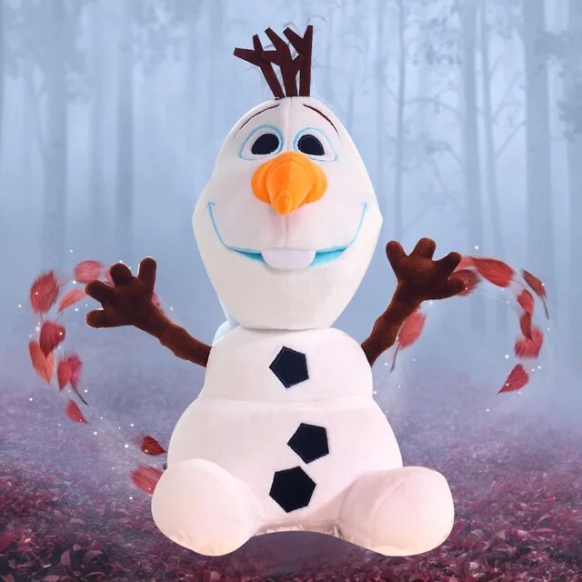 Frozen Olaf Snowman Plush Toy Soft Cartoon Huggable Movie Inspired ...