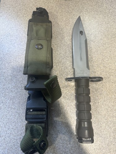 m9 phrobis iii Patent Pending W Dolphin Logo On Cross guard And Sheath ...