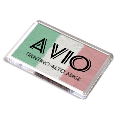 FRIDGE MAGNET - Avio - Trentino-Alto Adige - Italy Flag | eBay UK