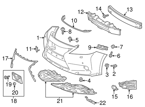 Genuine Lexus Under Cover 51441-33160 | eBay