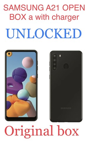 Samsung Galaxy A21 SM-A215U 32GB Unlocked LTE 6.5" Smartphone 10/10 ...