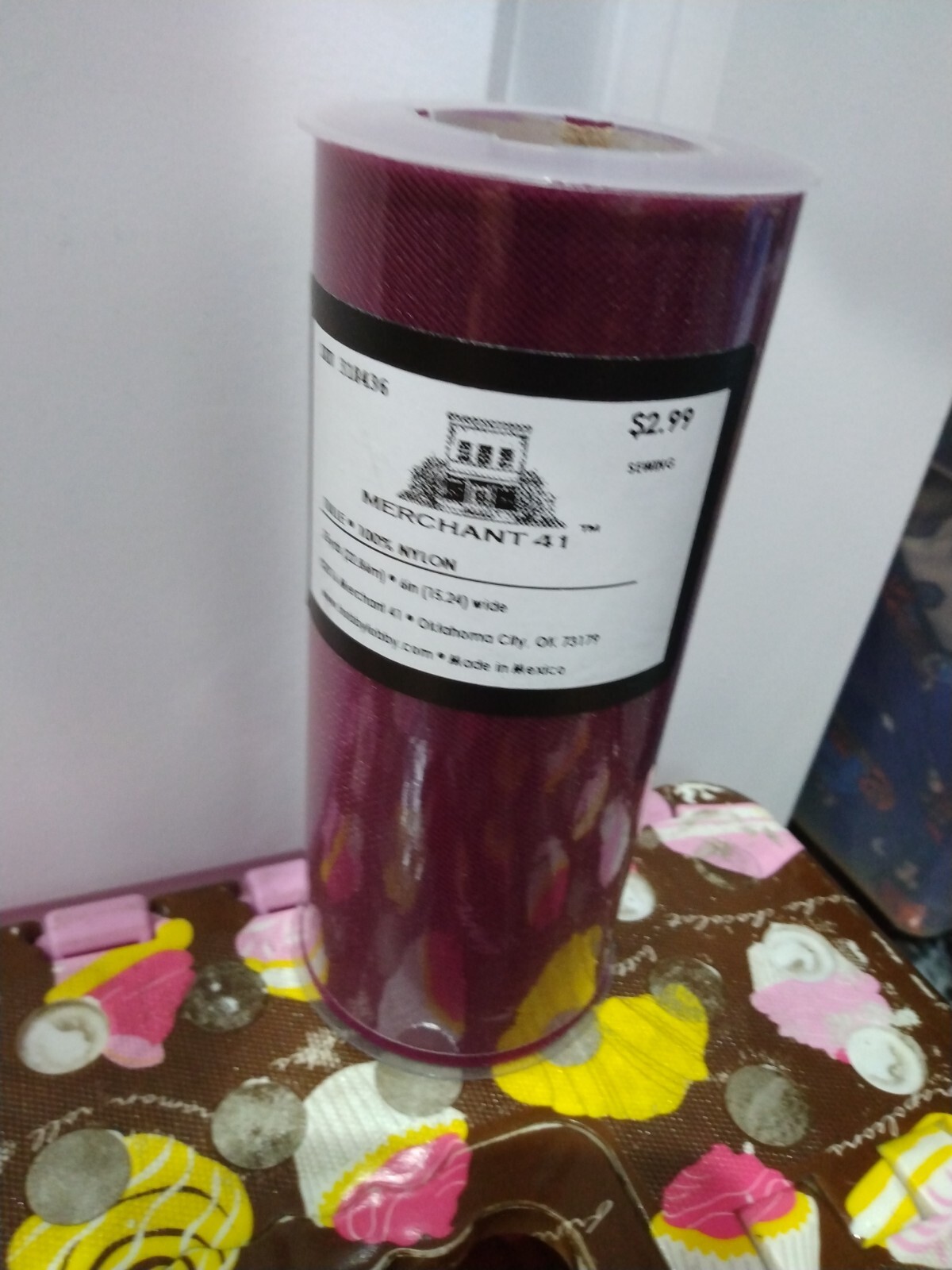 Cranberry matte tulle merchant 41 6 inch roll wedding dress skirt decor ...