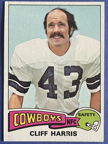 1975 Topps #490 Cliff Harris Cowboys Rookie HOF EXMT Combined Shipping ...