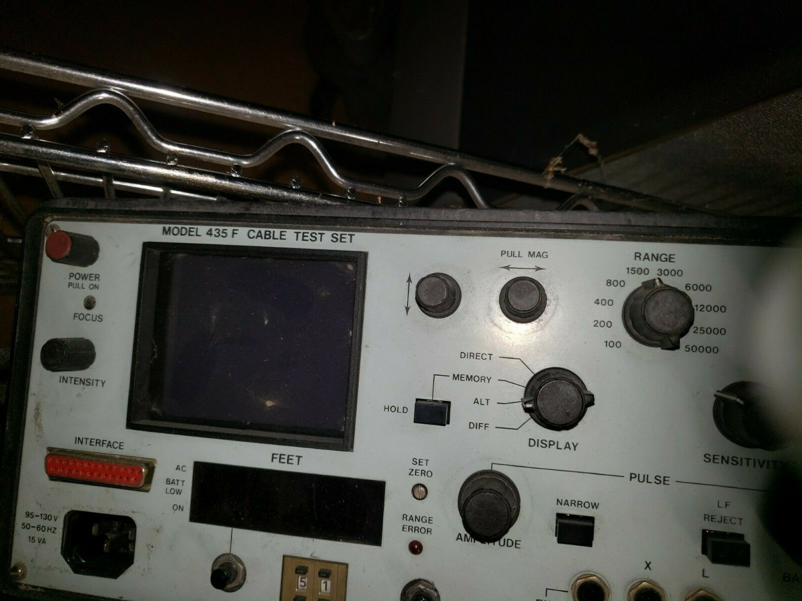 Vintage Biddle 435F Cable Test Set Fault Locator | eBay