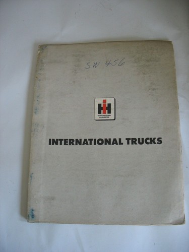 Used International Harvester Trucks SW 456 Guide Manual | eBay