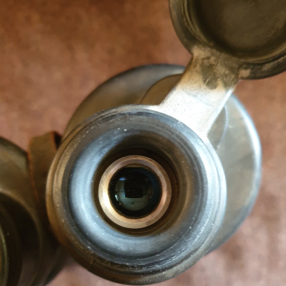 WW2 German U-Boat Kriegsmarine Armoured Binoculars beh 7x50 Ernst Leitz ...