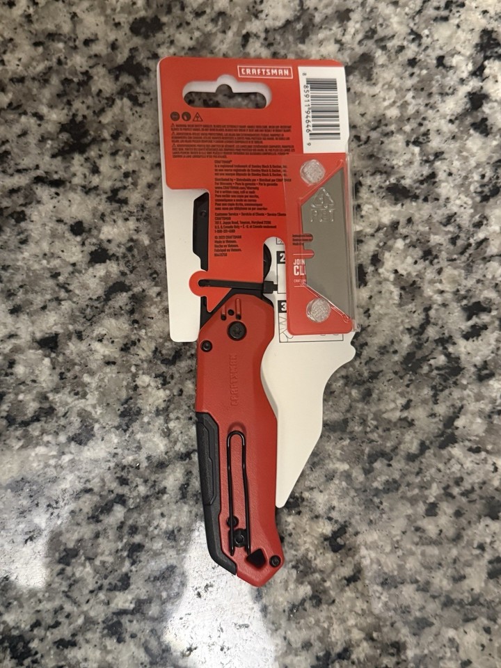 “Craftsman” Folding Knife & Folding Utility Knife “Combo” Fast Shipping ...
